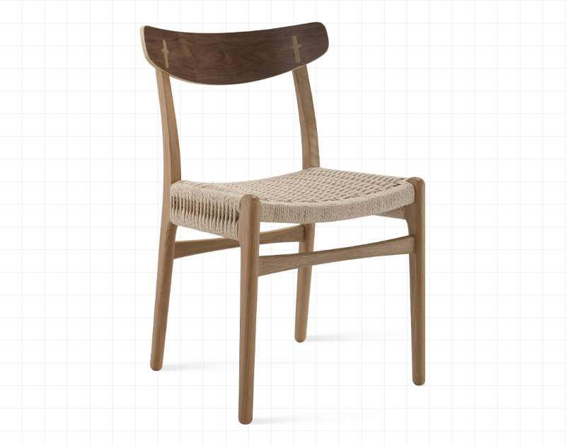 CH23 Stuhl Walnut / Oak | Mobelaris